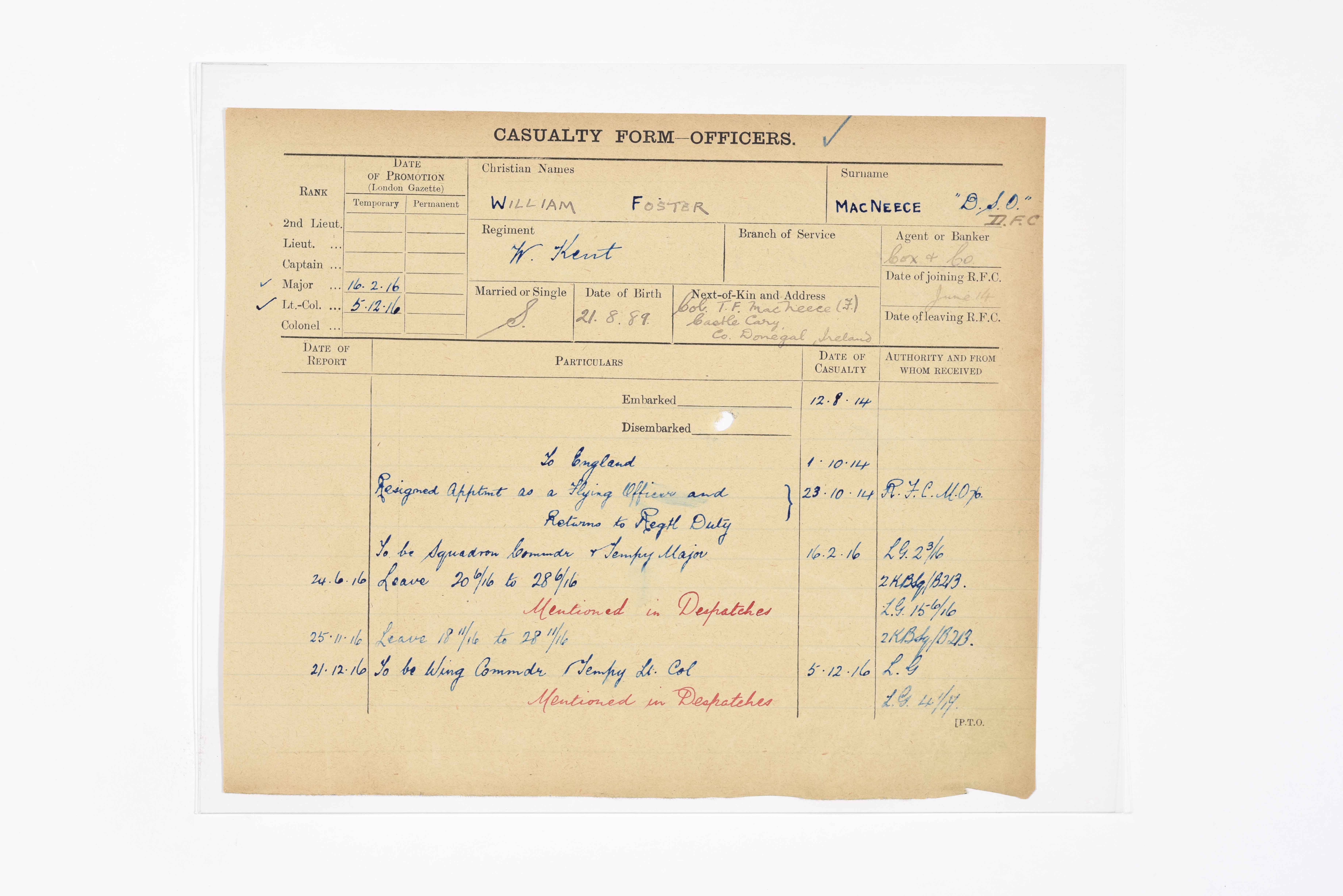 Casualty Forms - Form