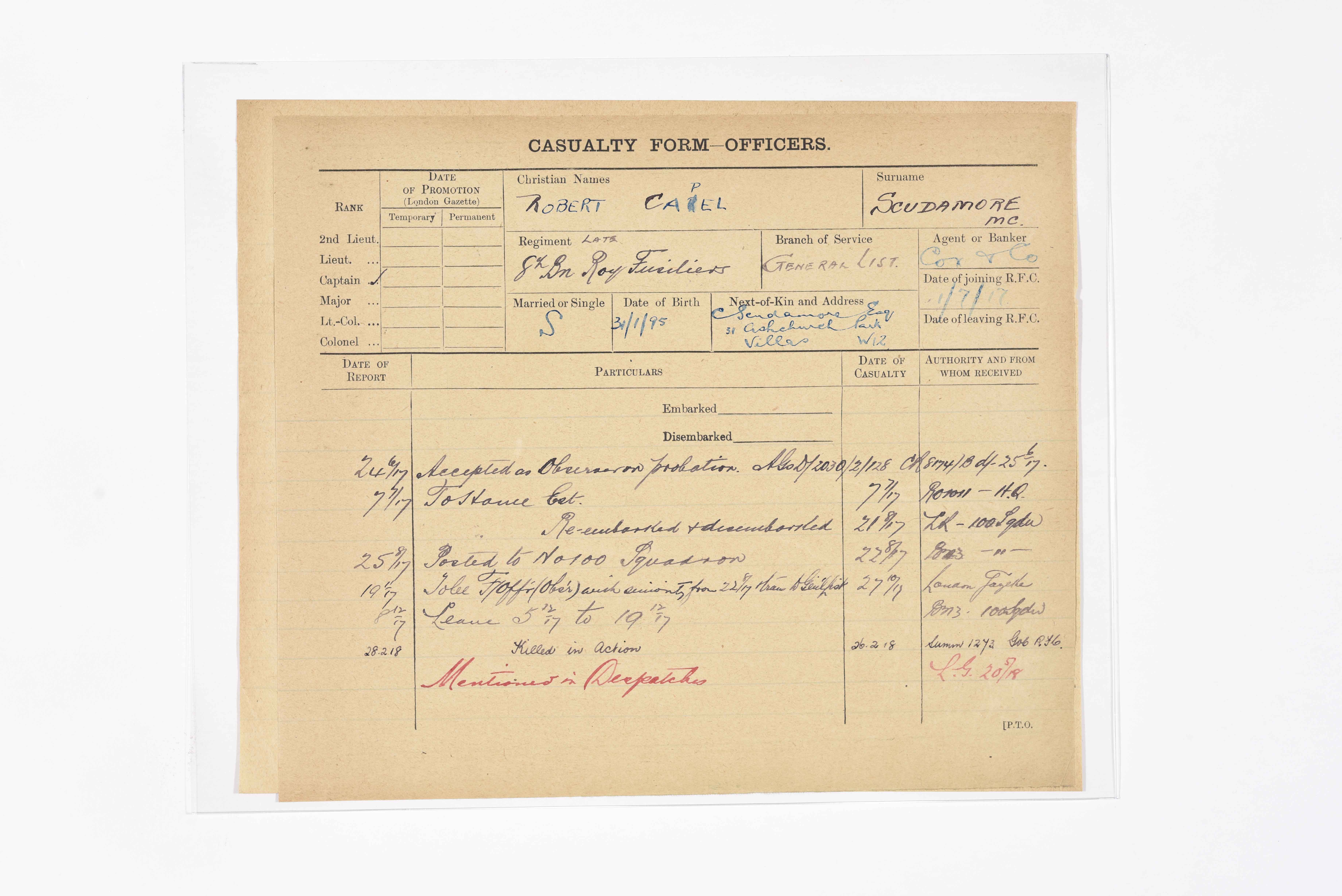 Casualty Forms - Form