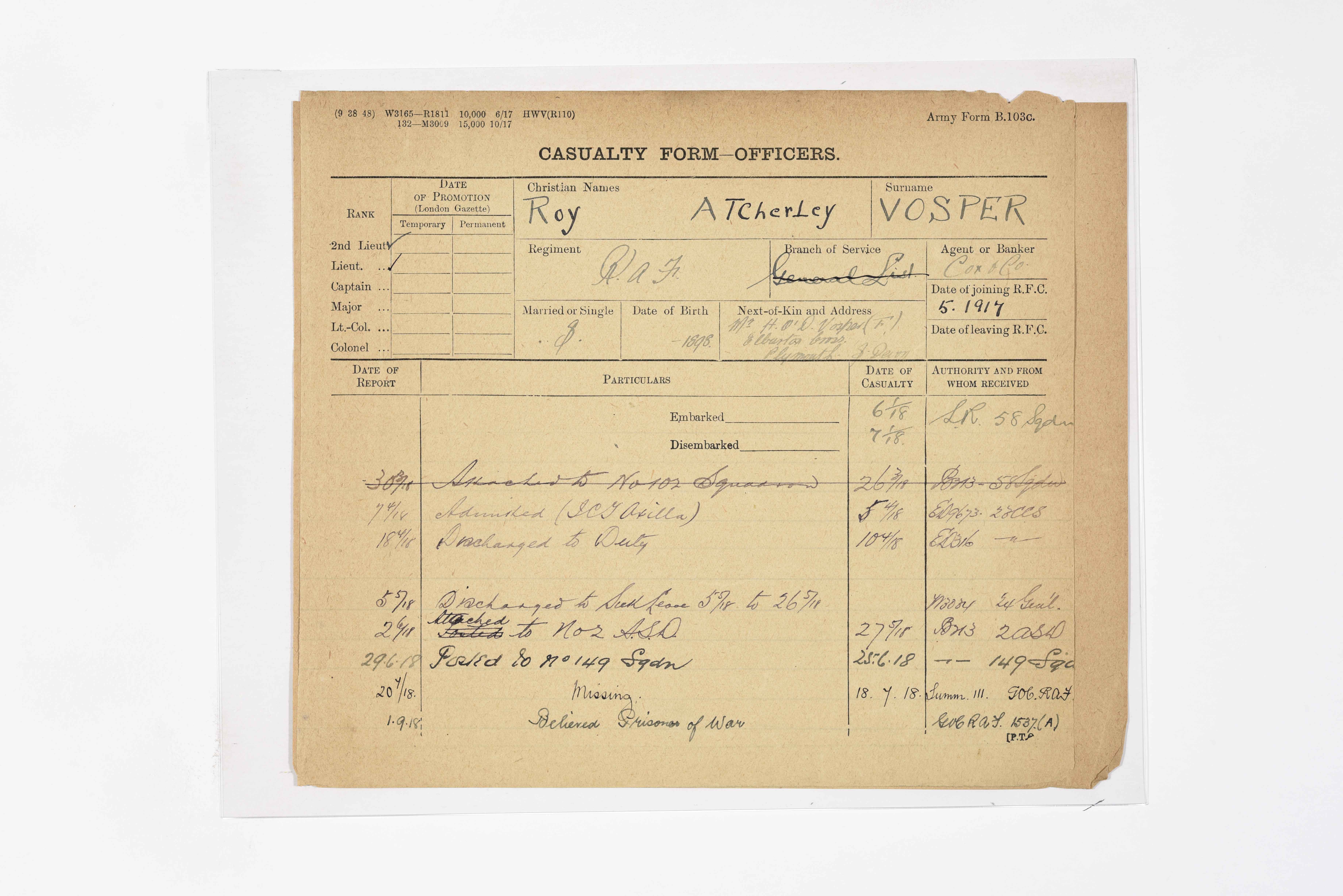 Casualty Forms - Form